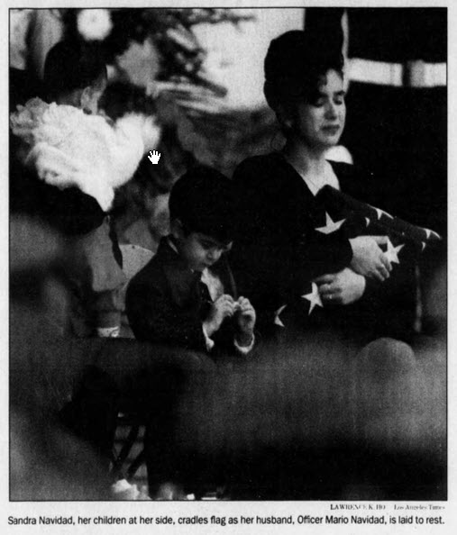 LAPD Street Signs - Officer Mario Navidad, Jr.